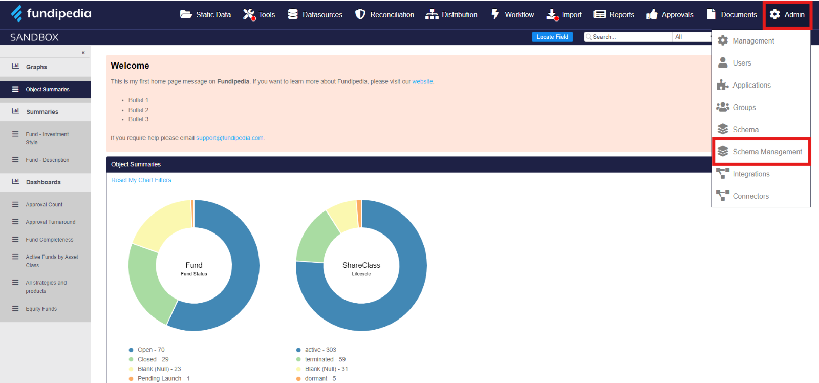 Schema Import – Fundipedia